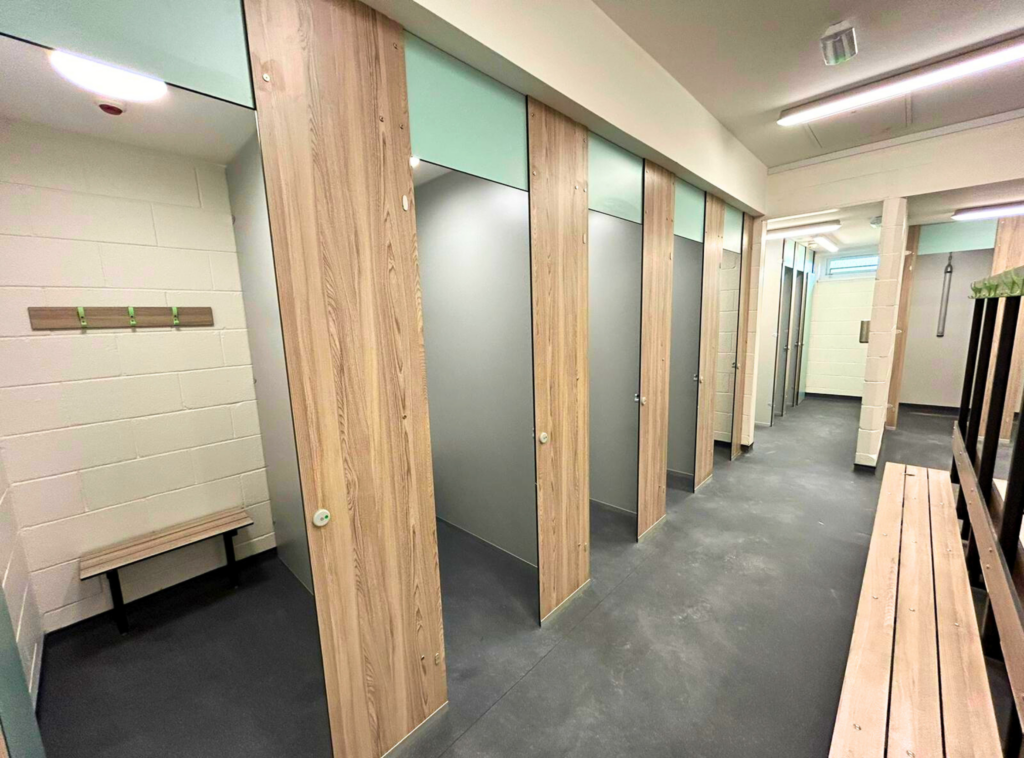 RCT CBC – Changing Room Refurbishment - First Grade Projects